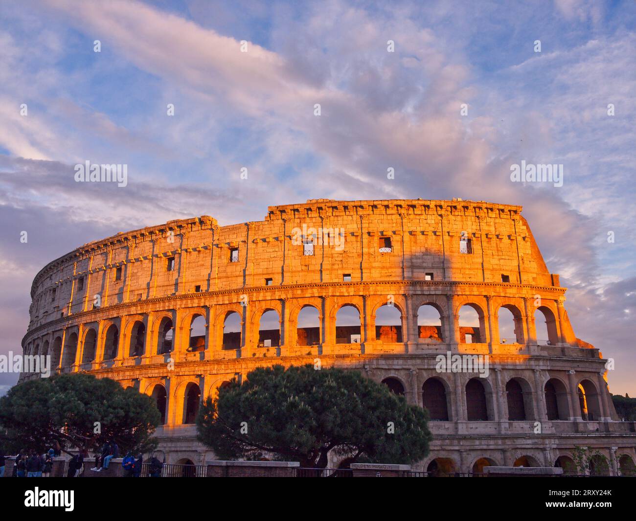 Colosseum front view in hi-res stock photography and images - Alamy