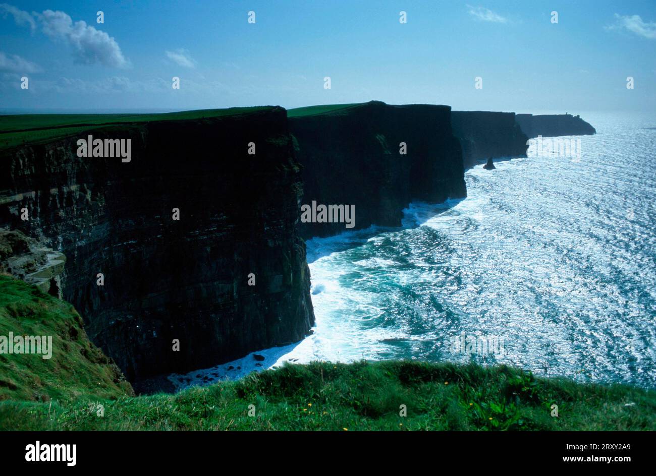 Rocky coast, cliffs of Moher, County Clare, Ireland, Rocky coast ...
