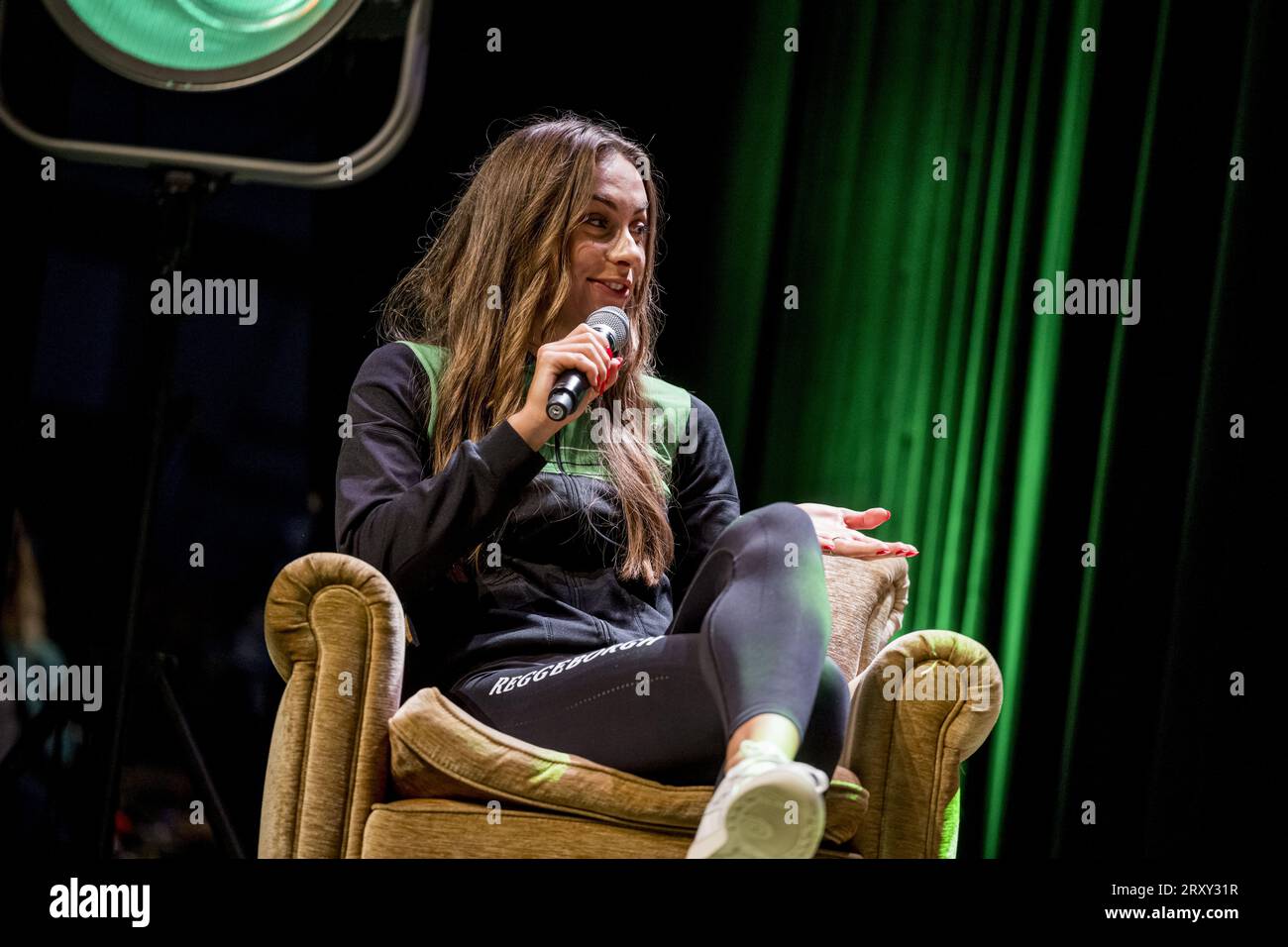 RIJSSEN - Femke Kok during the presentation of the skating teams of ...