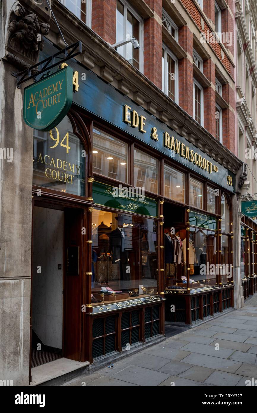 Ede & Ravenscroft Legal outfitters London. Specialist legal wear ...