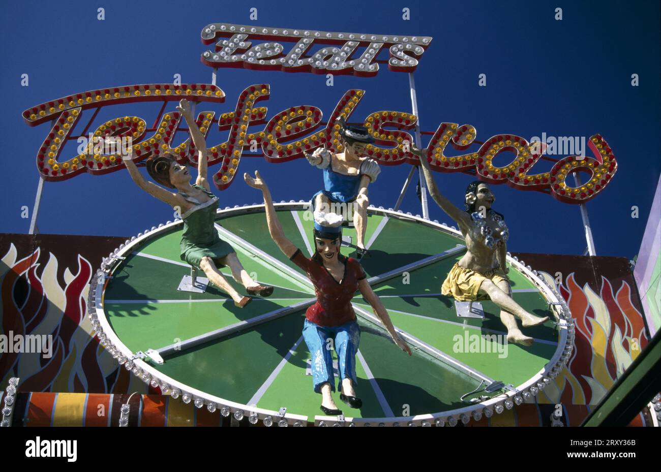 The Devil's Wheel at the Oktoberfest, Munich, Bavaria, Germany Stock ...