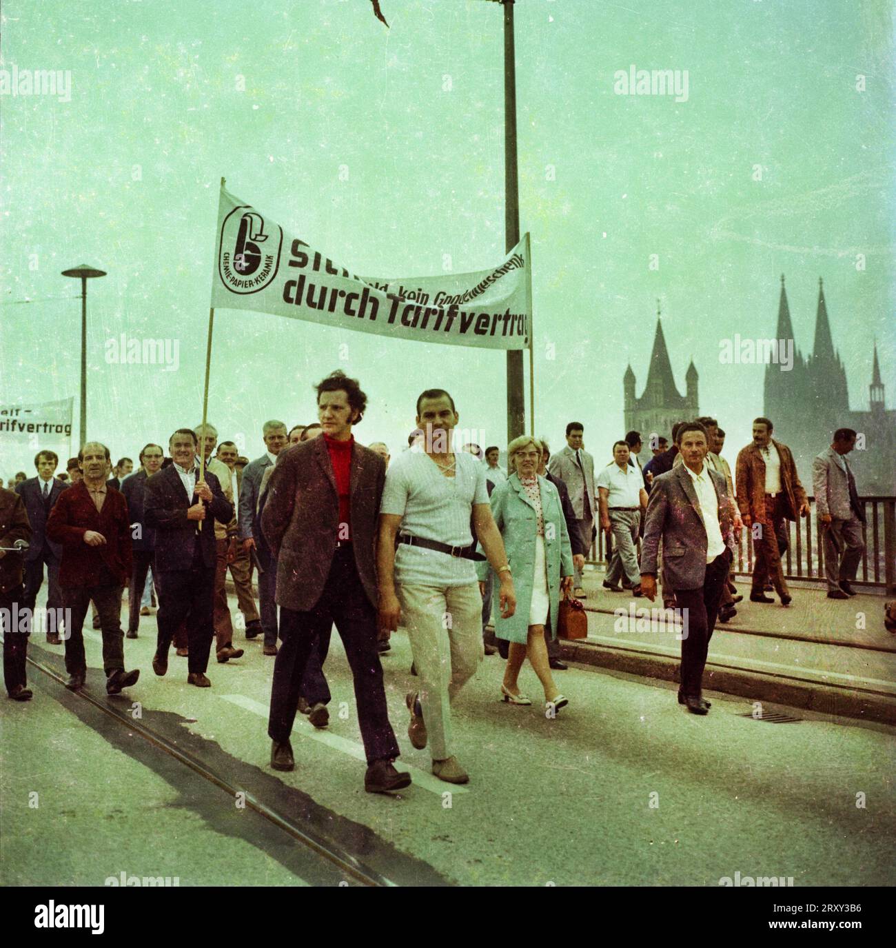 DEU, Germany: The historical colour photos from the times of the 70s ...