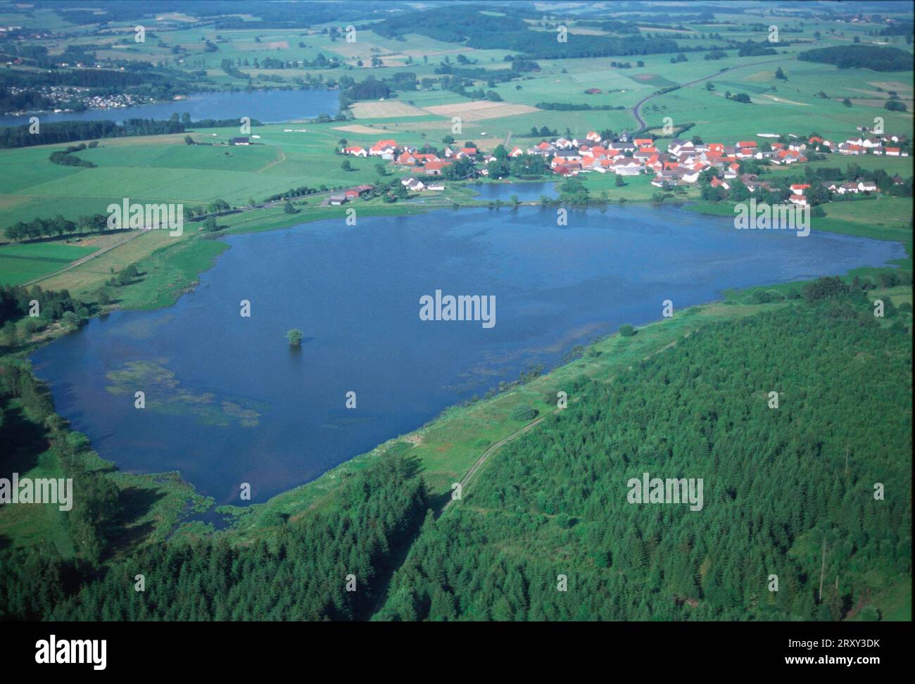 Ponds, Obermoos, Hesse, Ponds, Landscapes, landscapes, pond, landscape ...