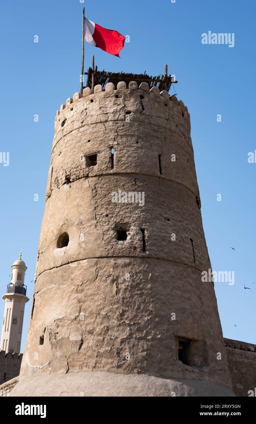 Dubai, United Arab Emirates, April 21st, 2017. Dubai Museum's Al Fahidi ...