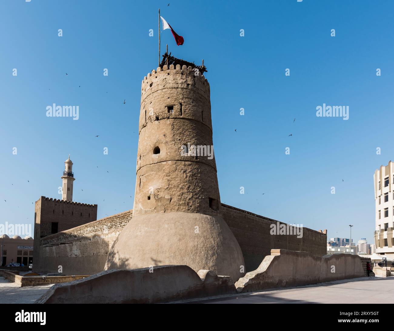 Dubai, United Arab Emirates, April 21st, 2017. Dubai Museum's Al Fahidi ...