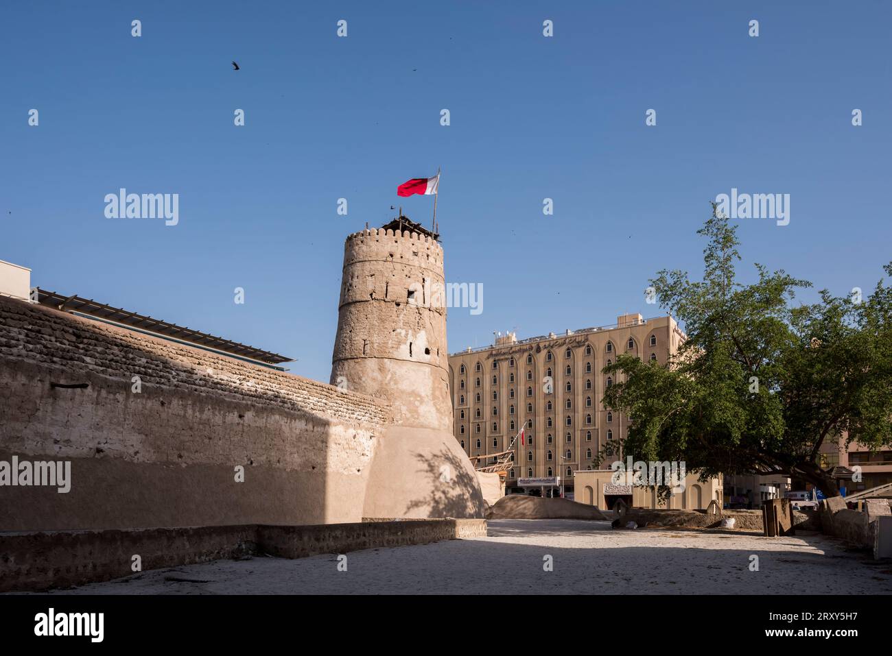Dubai, United Arab Emirates, April 21st, 2017. Dubai Museum's Al Fahidi ...