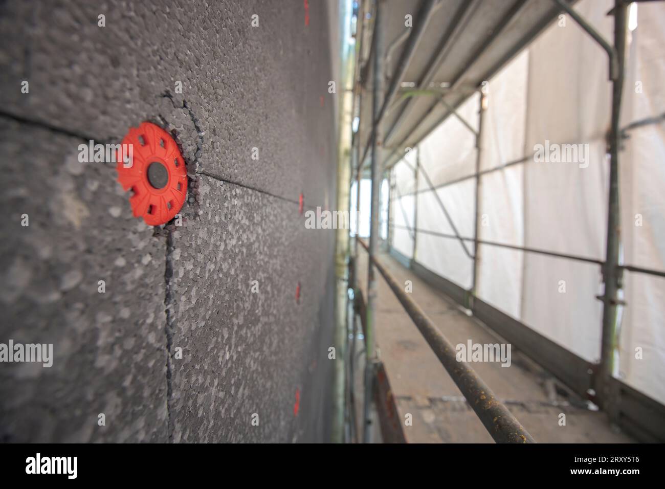 Thermal and acoustic insulation materials like polystyrene foam ...