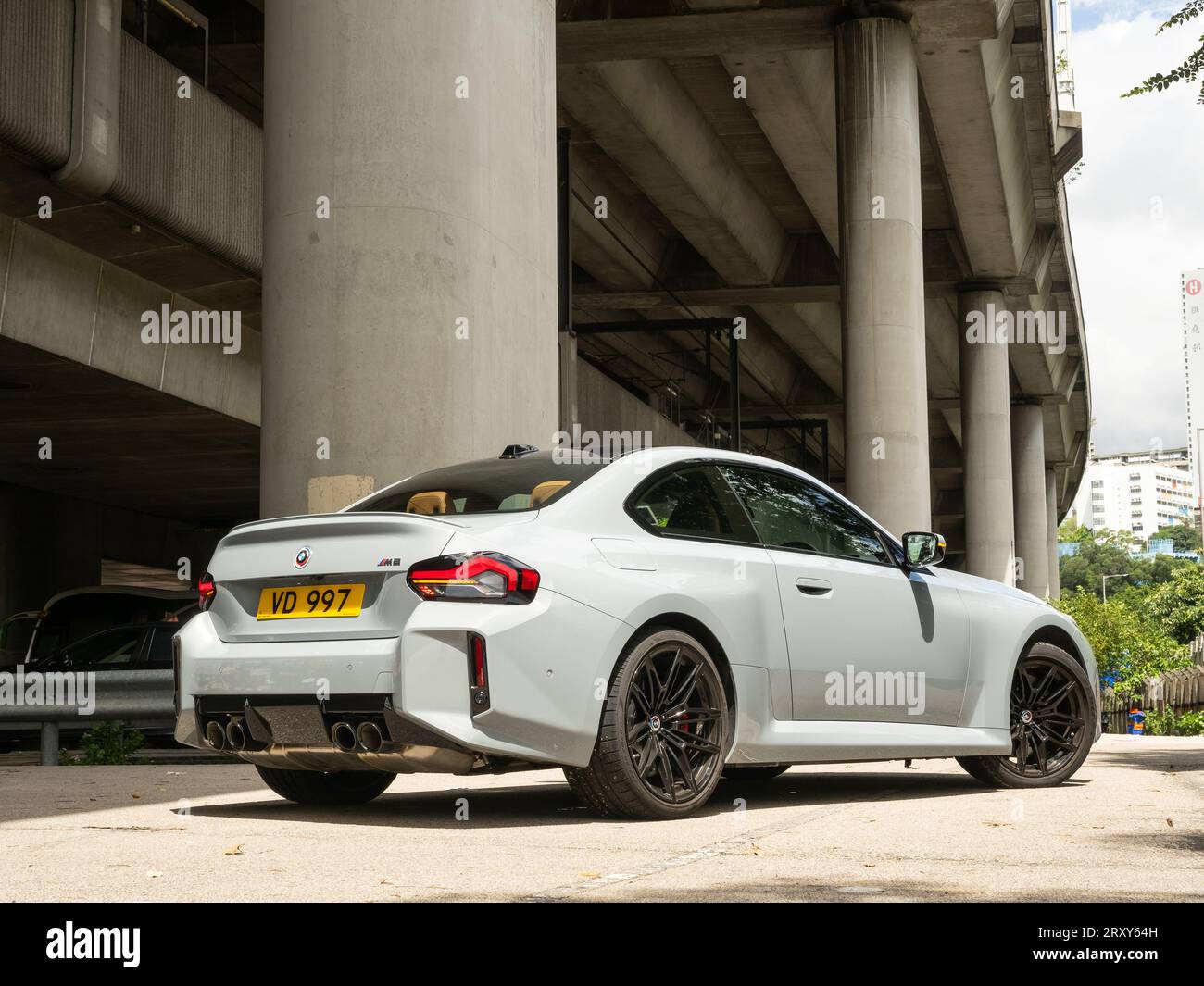 Hong Kong, China Sept 12, 2023 : BMW M2 2023 Test Drive Day Sept 12 ...