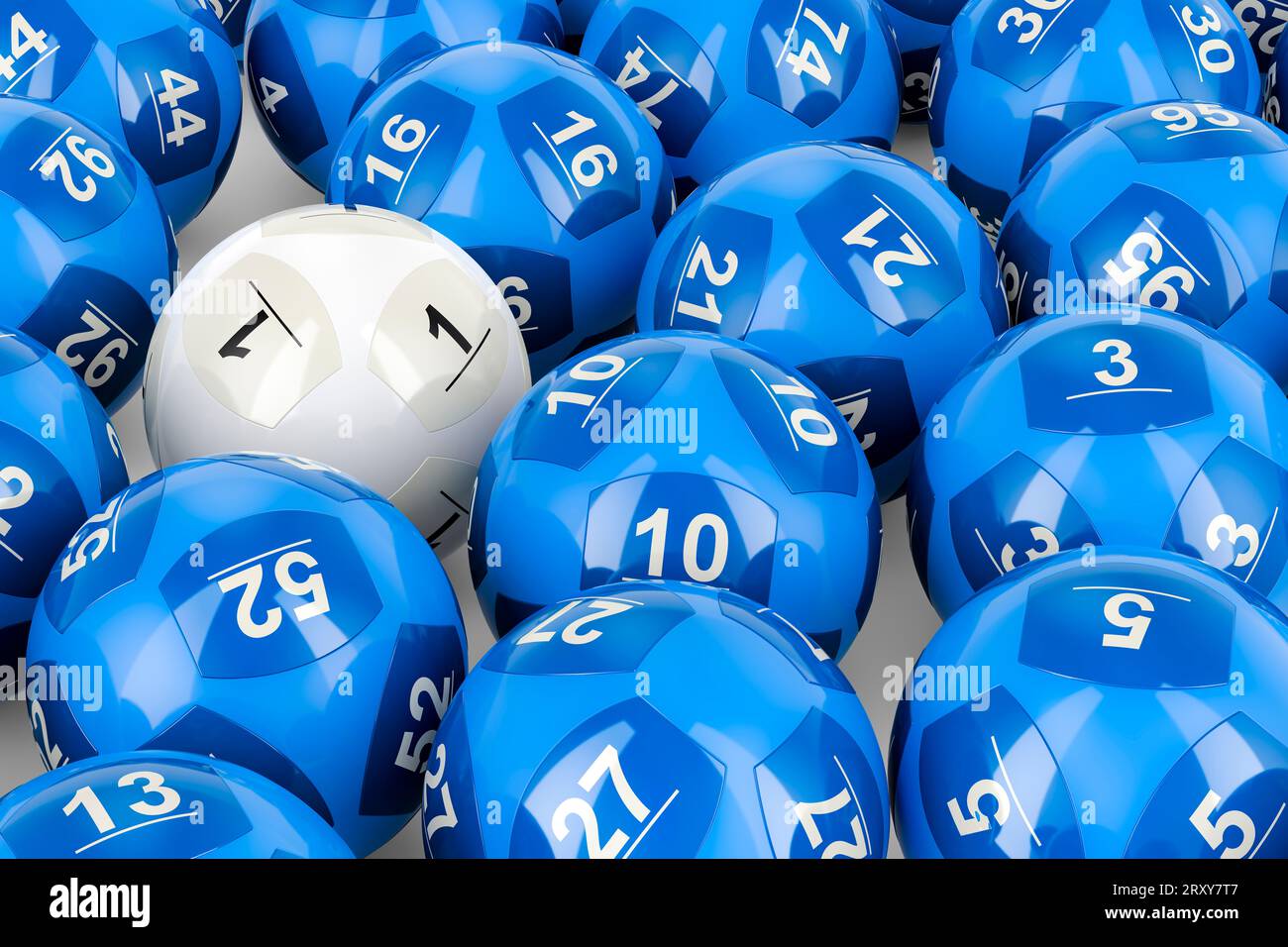 National lottery ball hi-res stock photography and images - Alamy