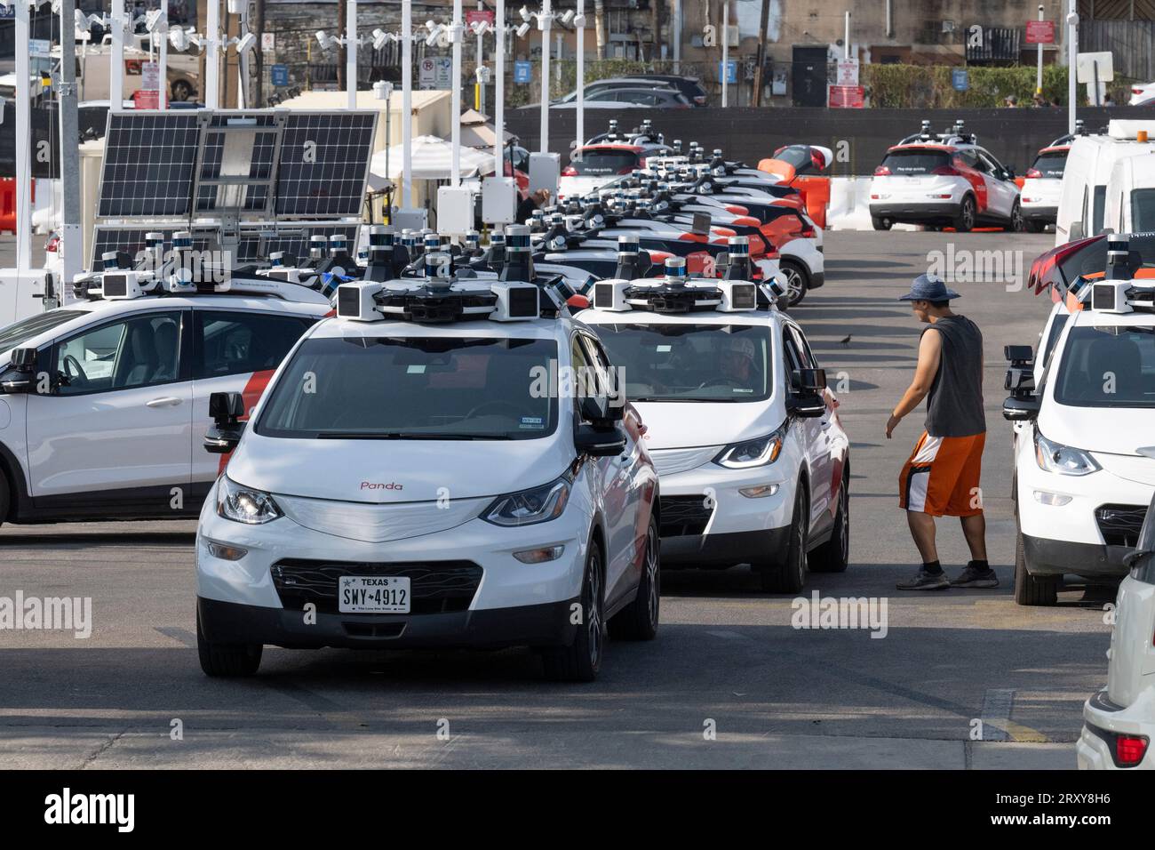 Autonomous ride hailing unit hi-res stock photography and images - Alamy