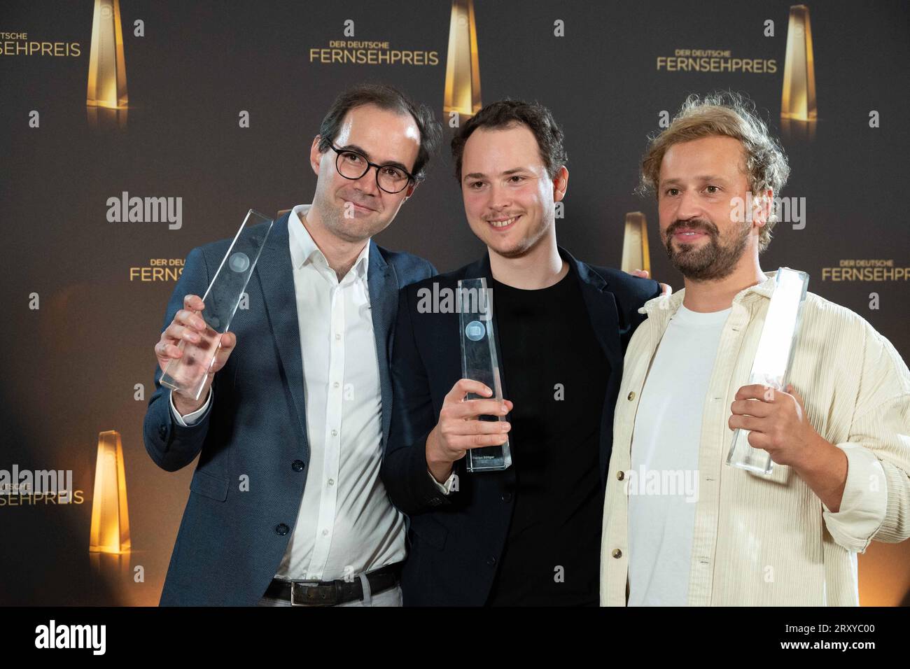 Preistraeger v.l. Rainer NIGRELLI, Cutter, Florian BOETTGER, Cutter ...