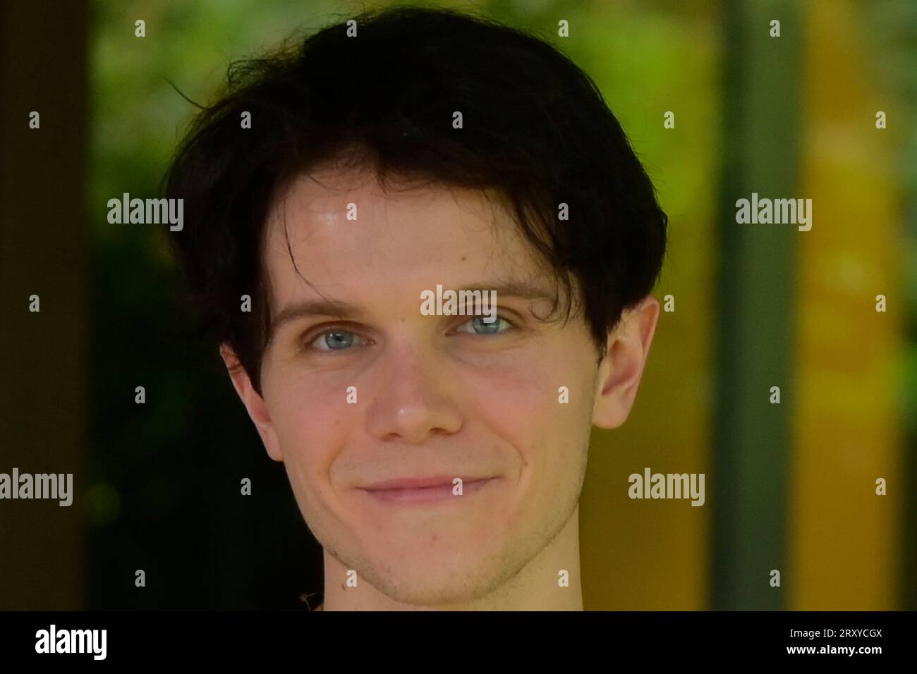 Costantino Seghi attends the photocall of Rai series Eppure cadiamo ...