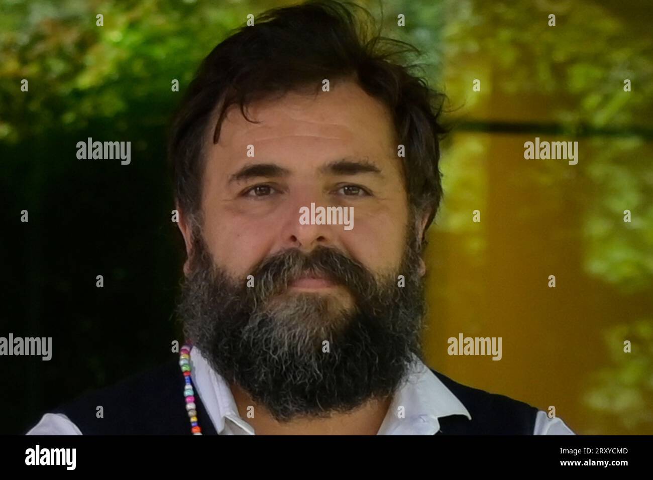 Matteo Leotto attends the photocall of Rai series Eppure cadiamo felici ...
