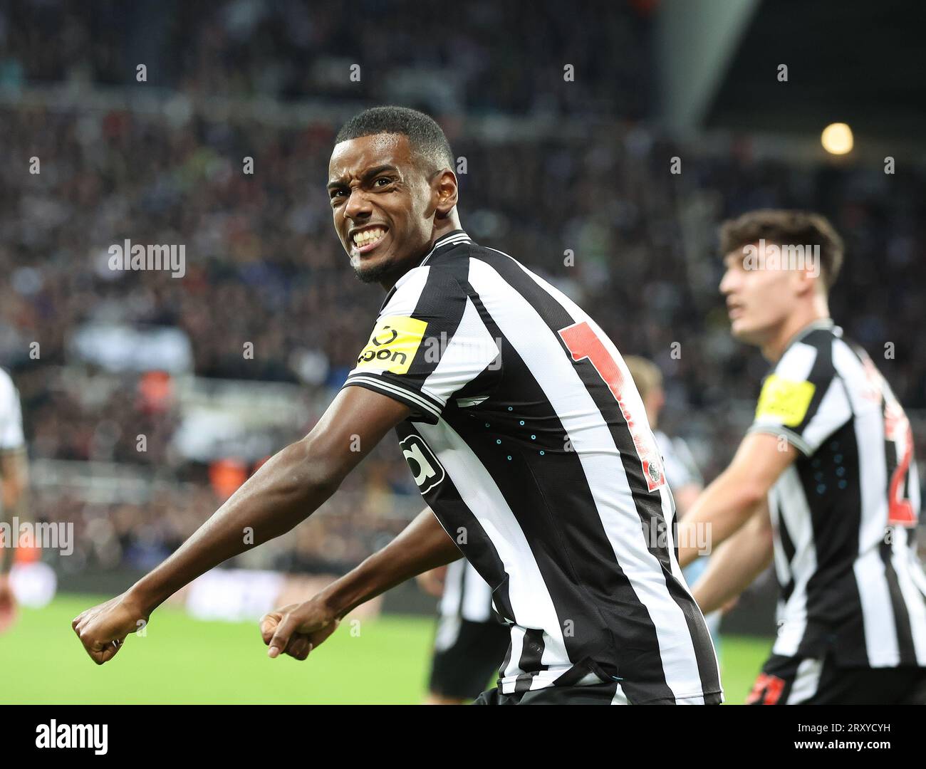 Newcastle Upon Tyne, England, 27th September 2023. Alexander Isak of ...