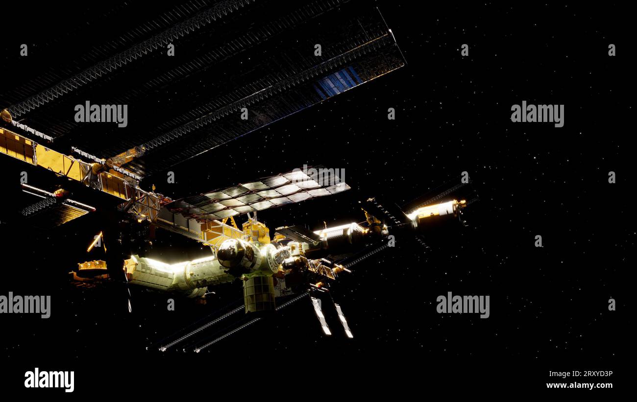 The International Space Station (ISS) is a space station, or a ...