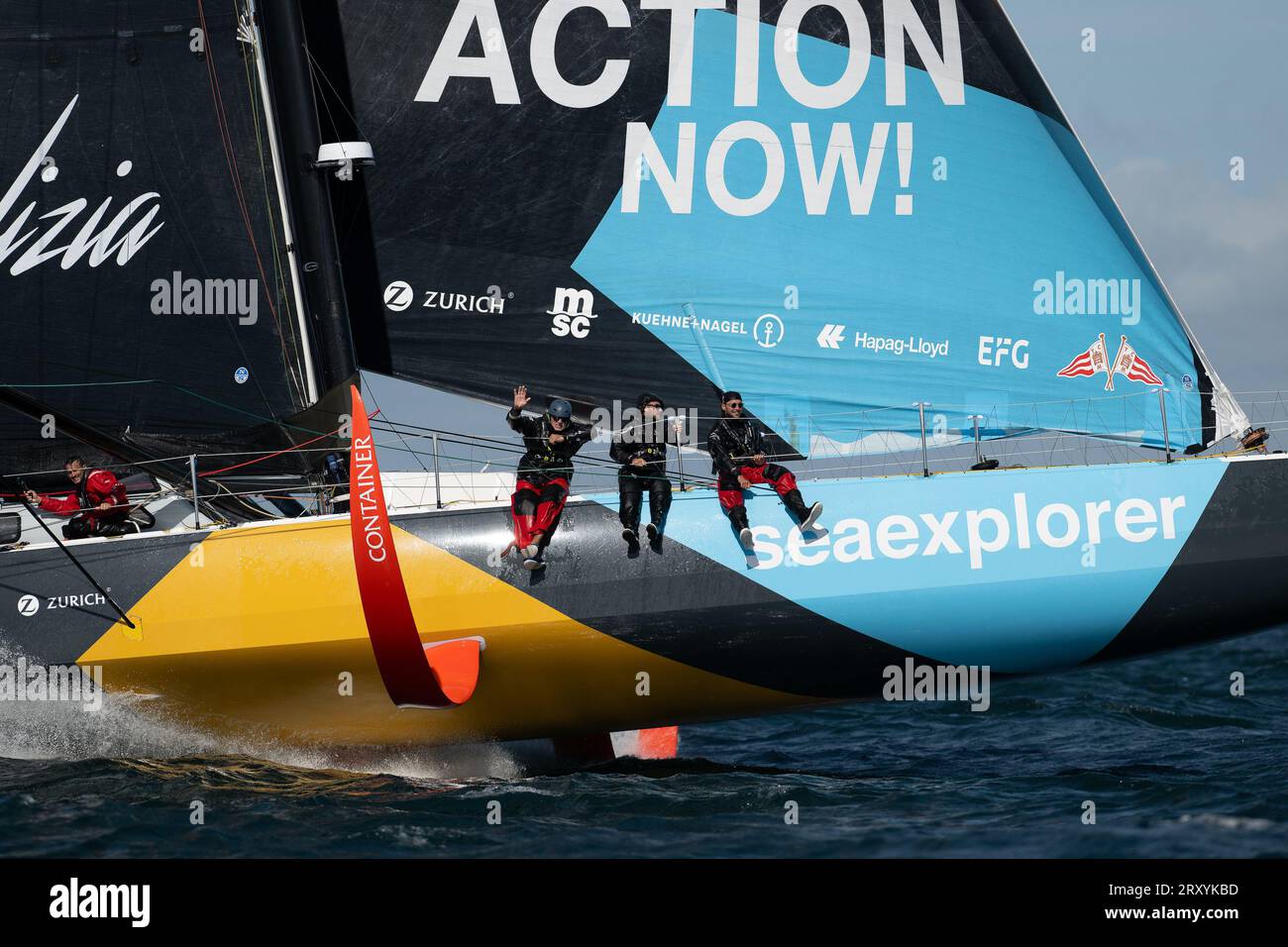 Boris Herrmann and Will Harris sail their Imoca Malizia - SeaExplorer ...