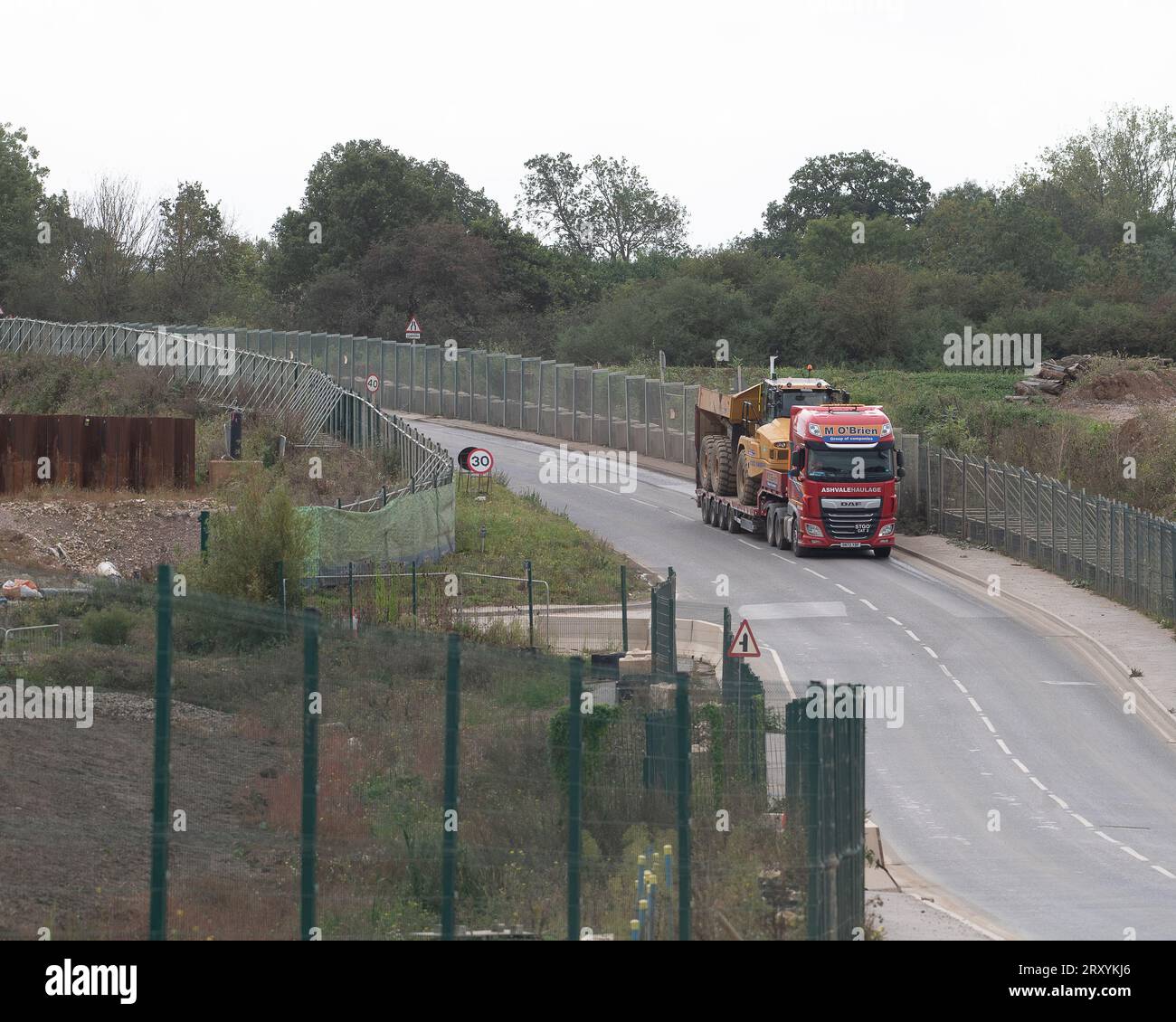 Harefield, UK. 27th September, 2023. A once woodland area of rural ...