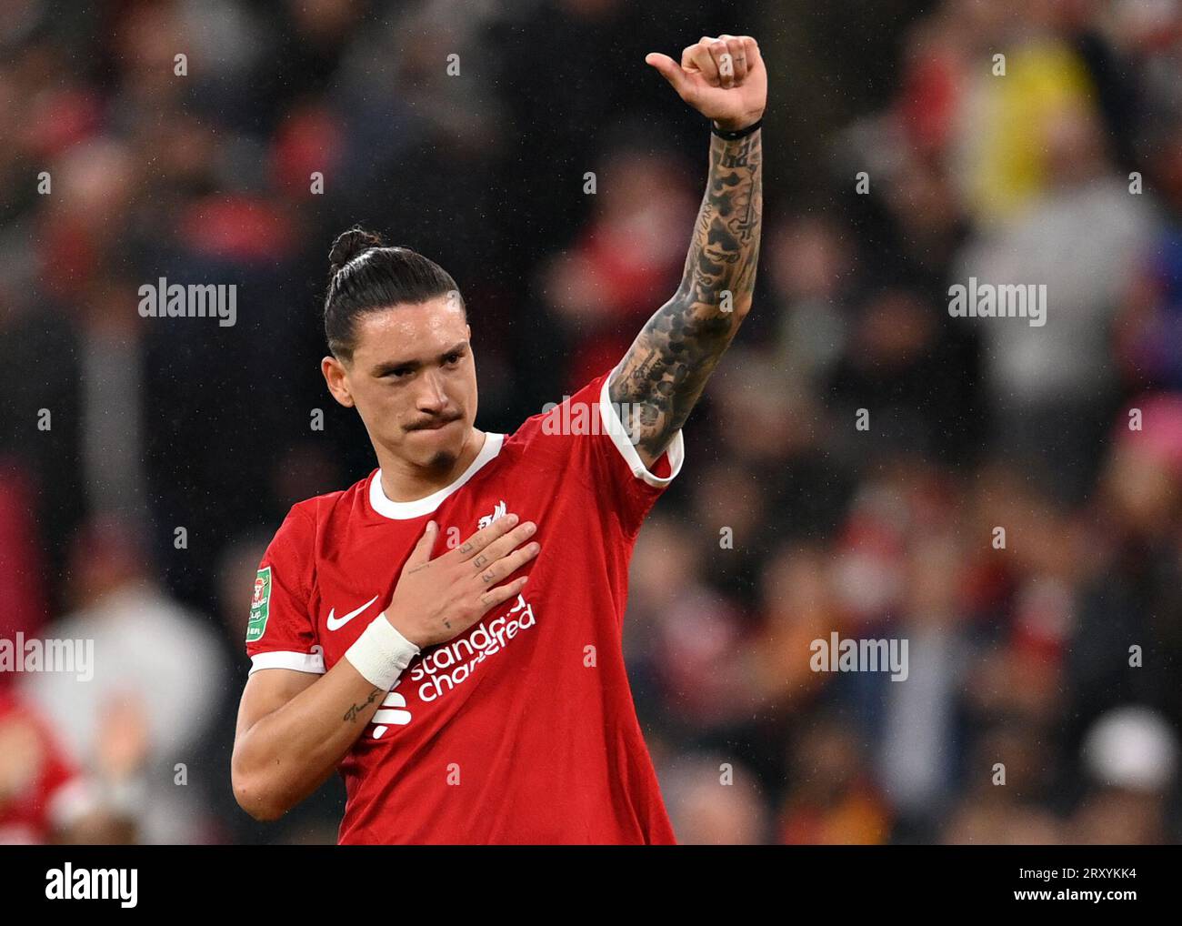 Darwin nunez 2023 anfield hi-res stock photography and images - Alamy