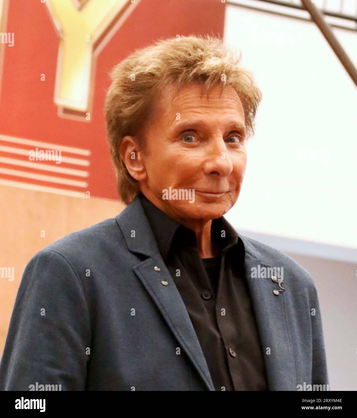 September 27, 2023, New York, New York, USA: Singer, composer BARRY ...