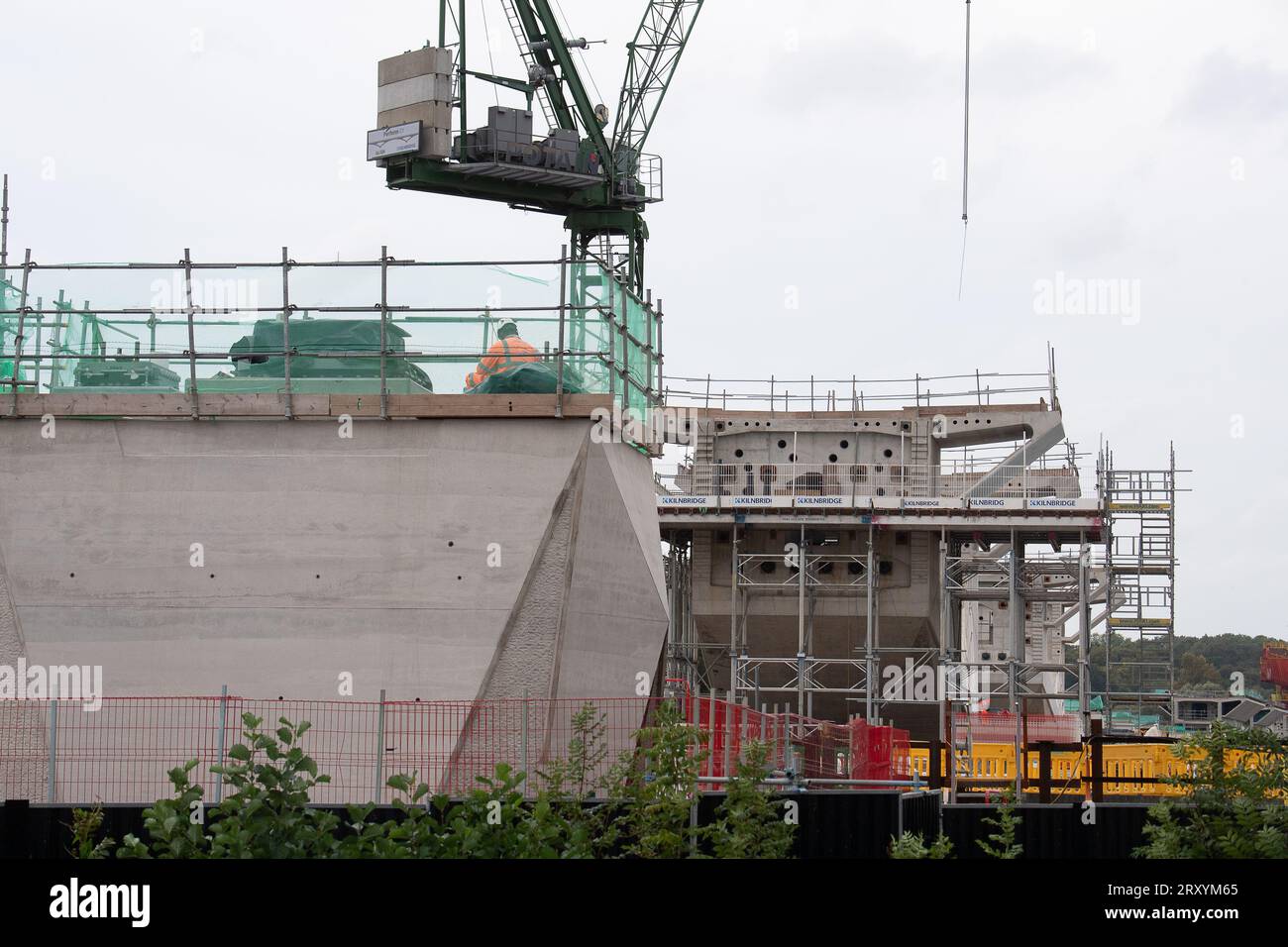 Harefield, UK. 27th September, 2023. HS2 High Speed Rail Phase 1 ...