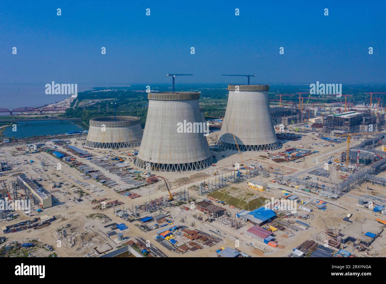 Rooppur nuclear power plant hi-res stock photography and images - Alamy