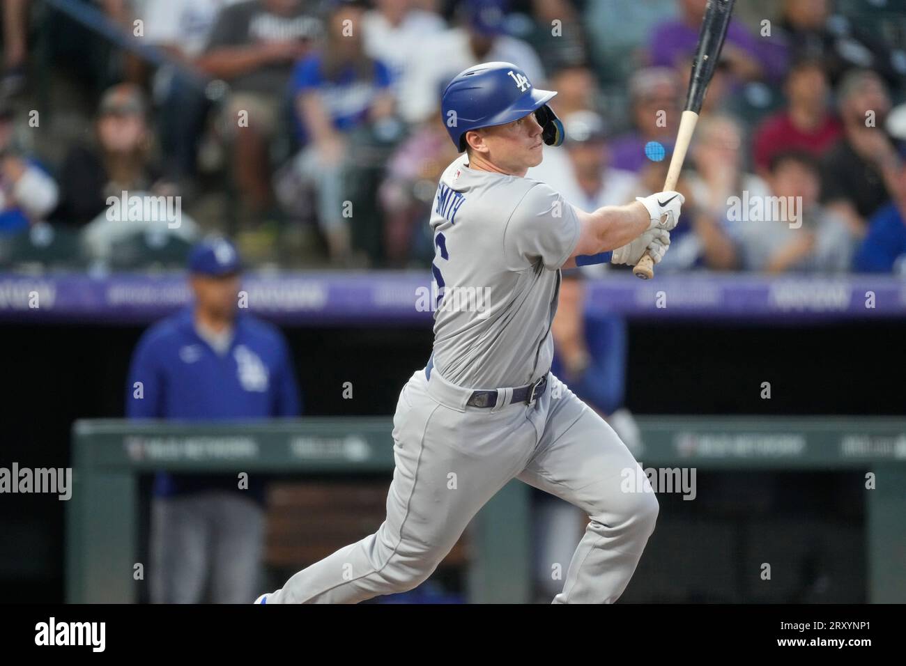 Los Angeles Dodgers catcher Will Smith (16) in the first inning of the ...