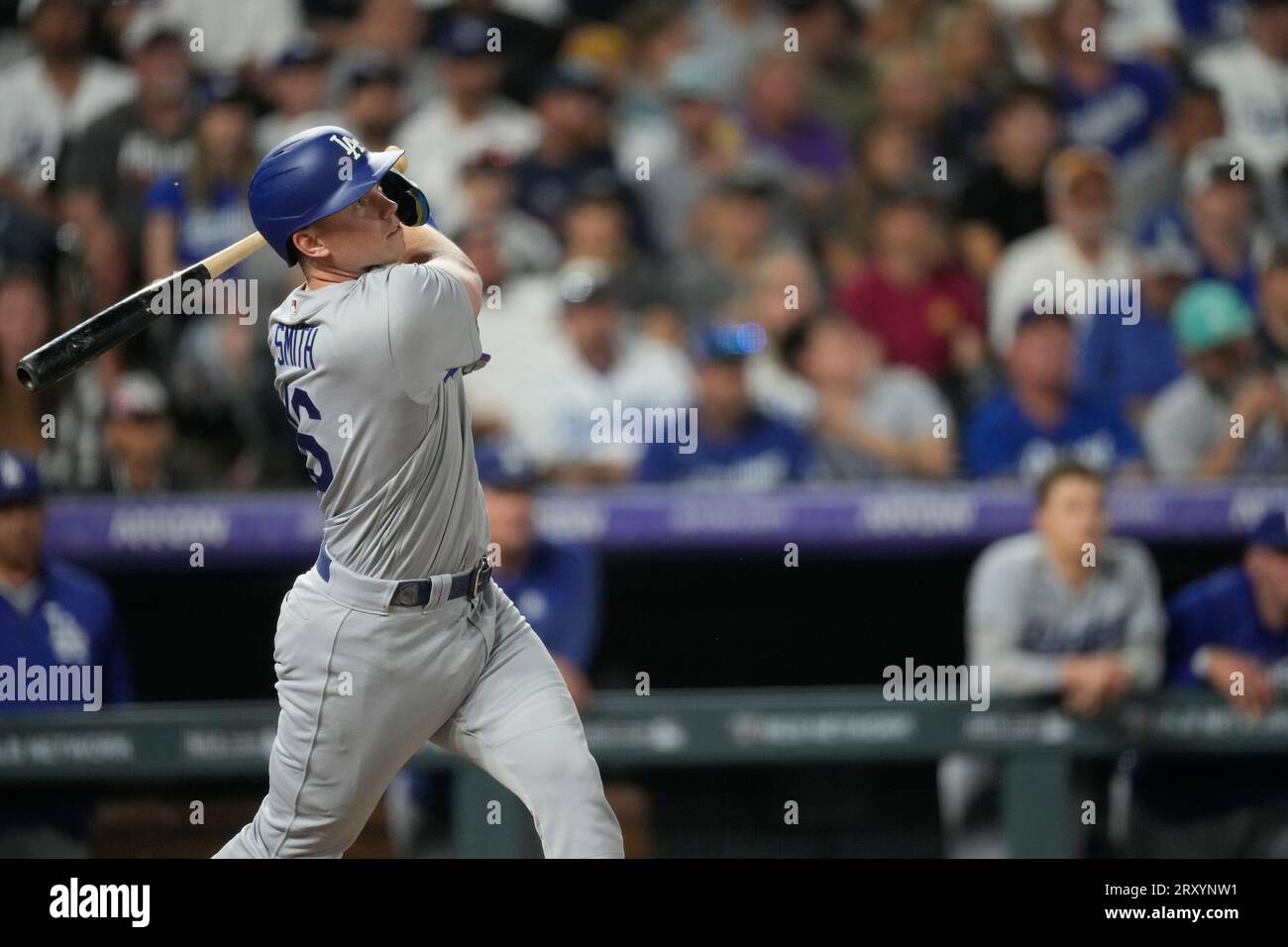 Los Angeles Dodgers catcher Will Smith (16) in the second inning of the ...