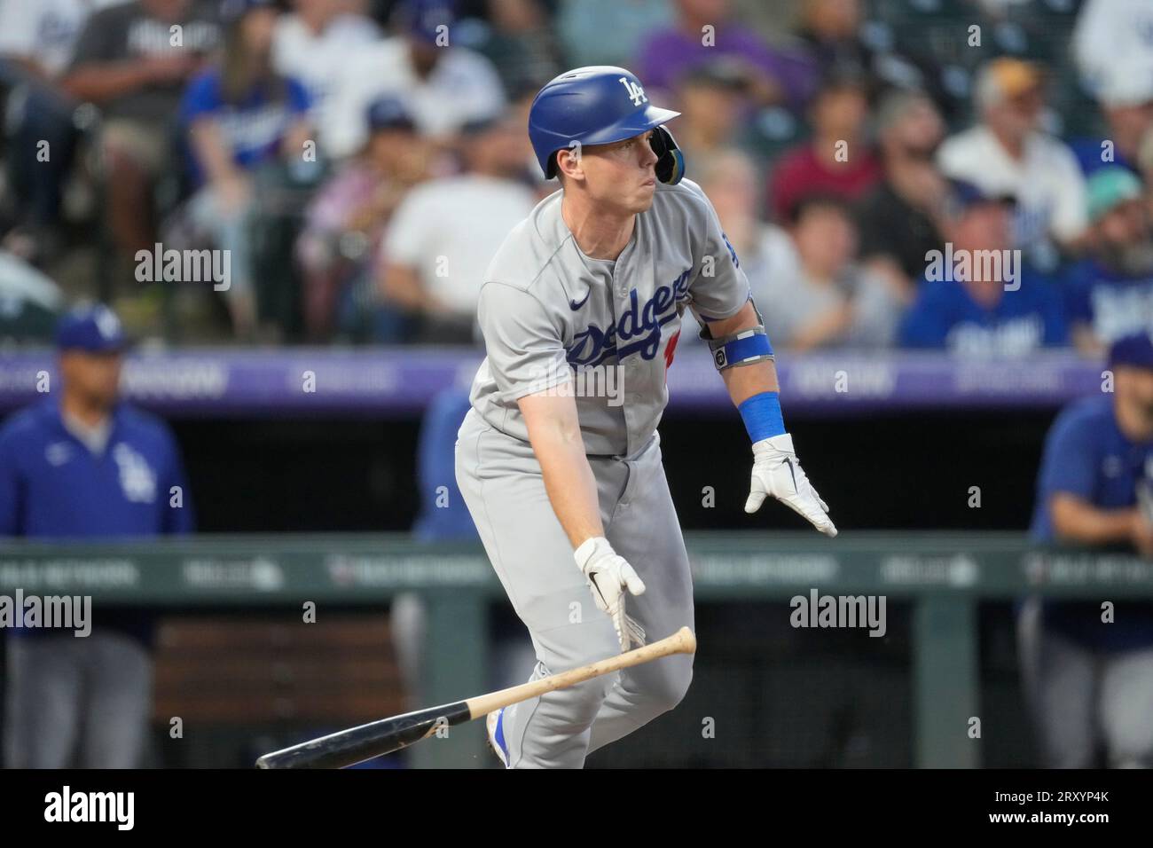Los Angeles Dodgers catcher Will Smith (16) in the first inning of the ...