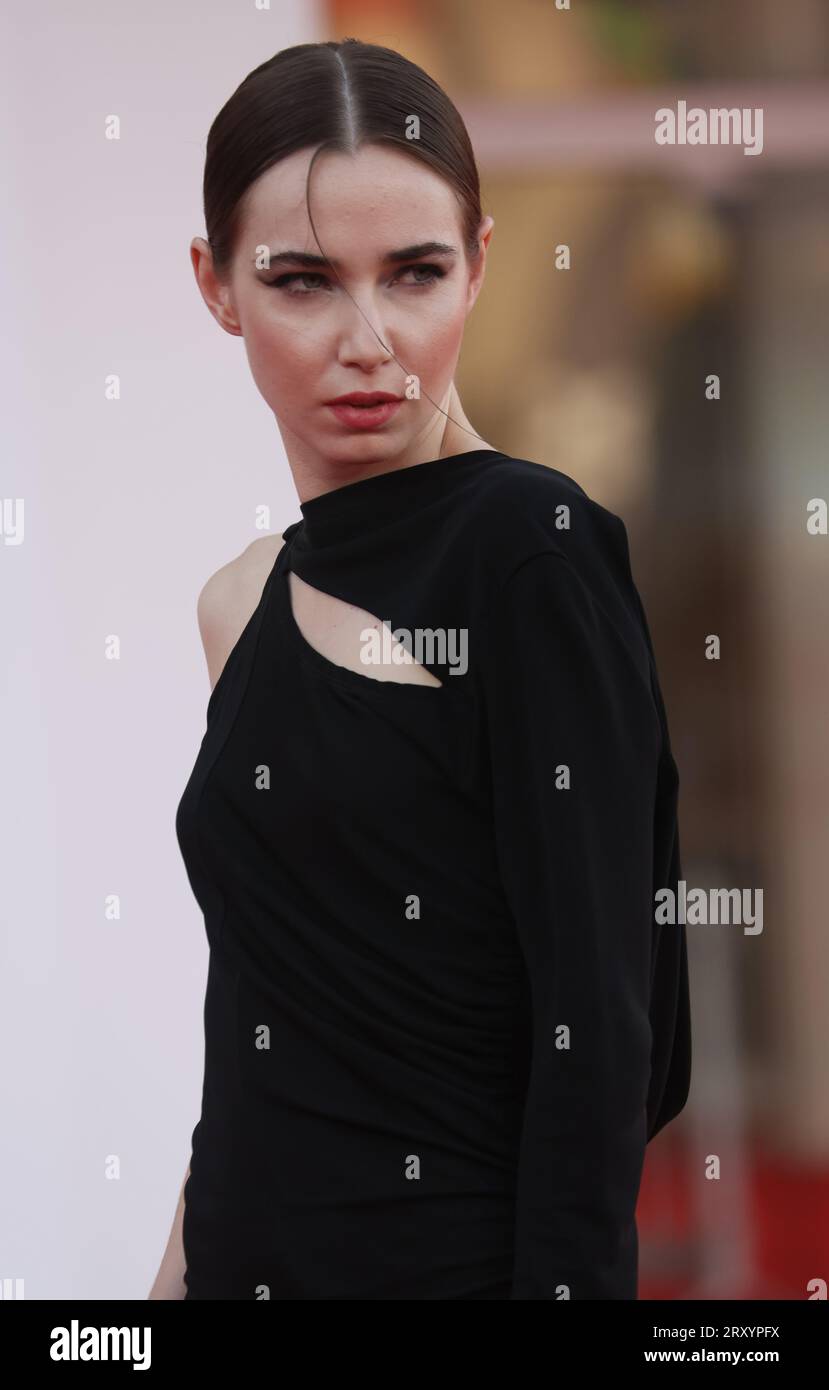 VENICE, ITALY - SEPTEMBER 08: Laura Mizere attends a red carpet for ...