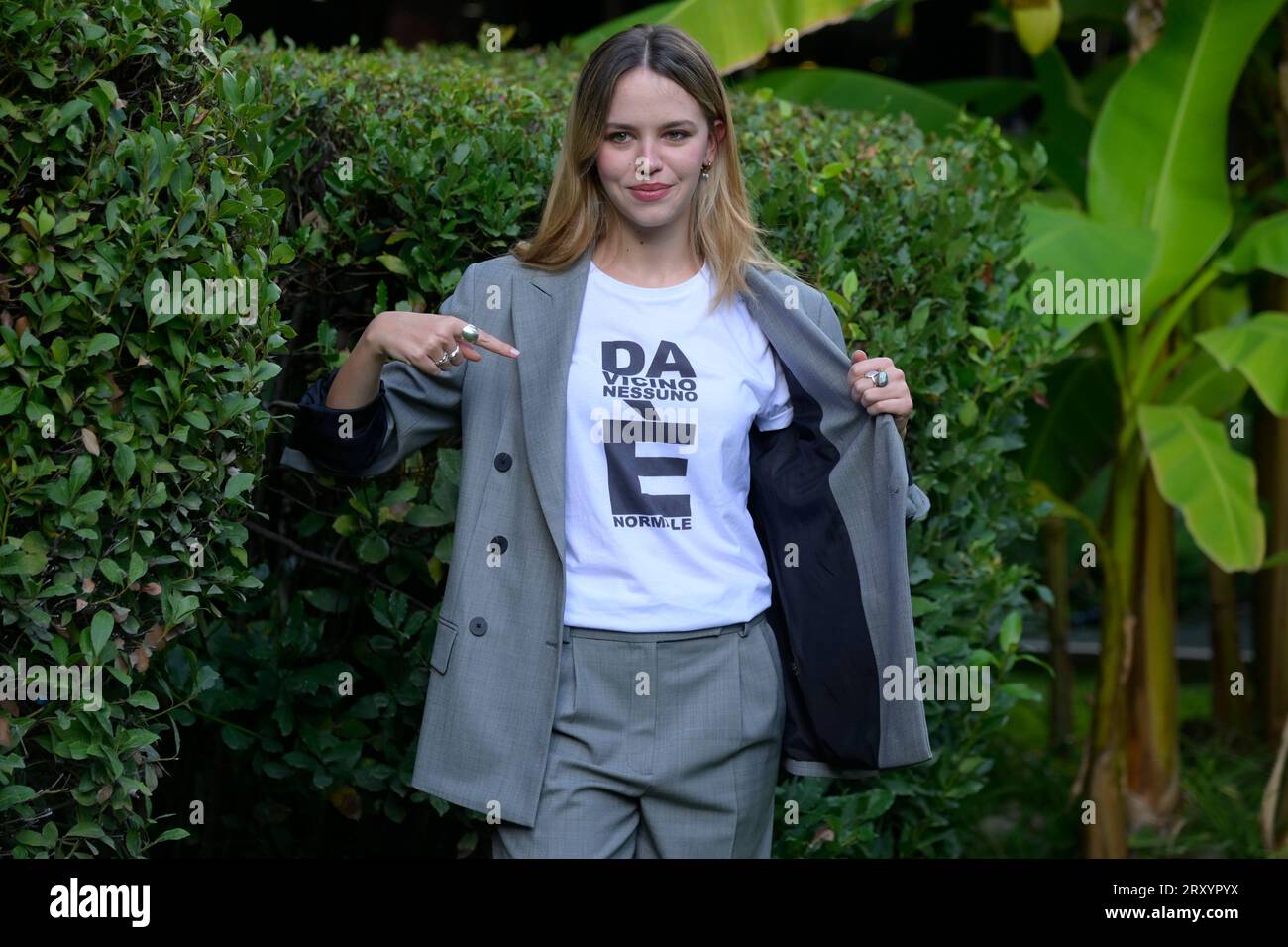 Romina Colbasso Attends The Photocall Of Second Season Of Rai Series Cuori2 At Rai Center Viale