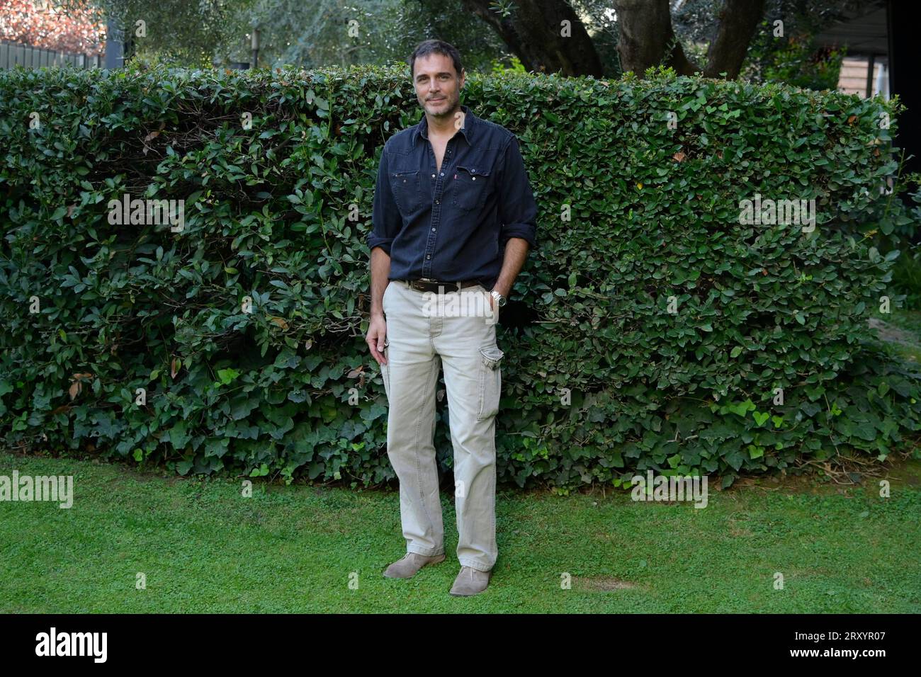 Daniele Pecci attends the photocall of second season of Rai series ...