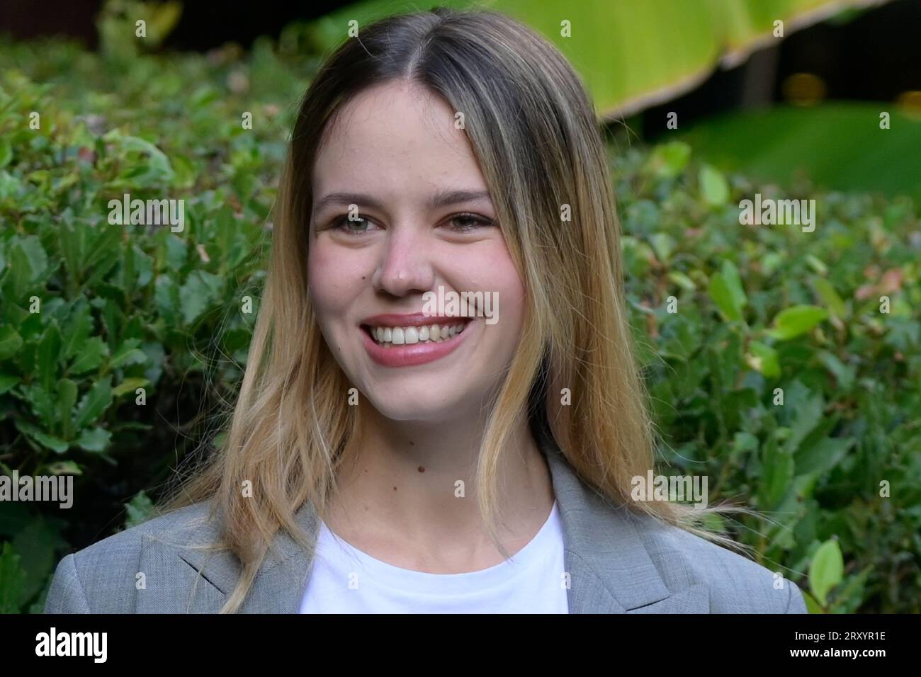 Romina Colbasso attends the photocall of second season of Rai series ...