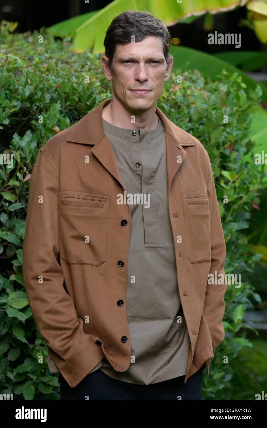 Matteo Martari attends the photocall of second season of Rai series ...