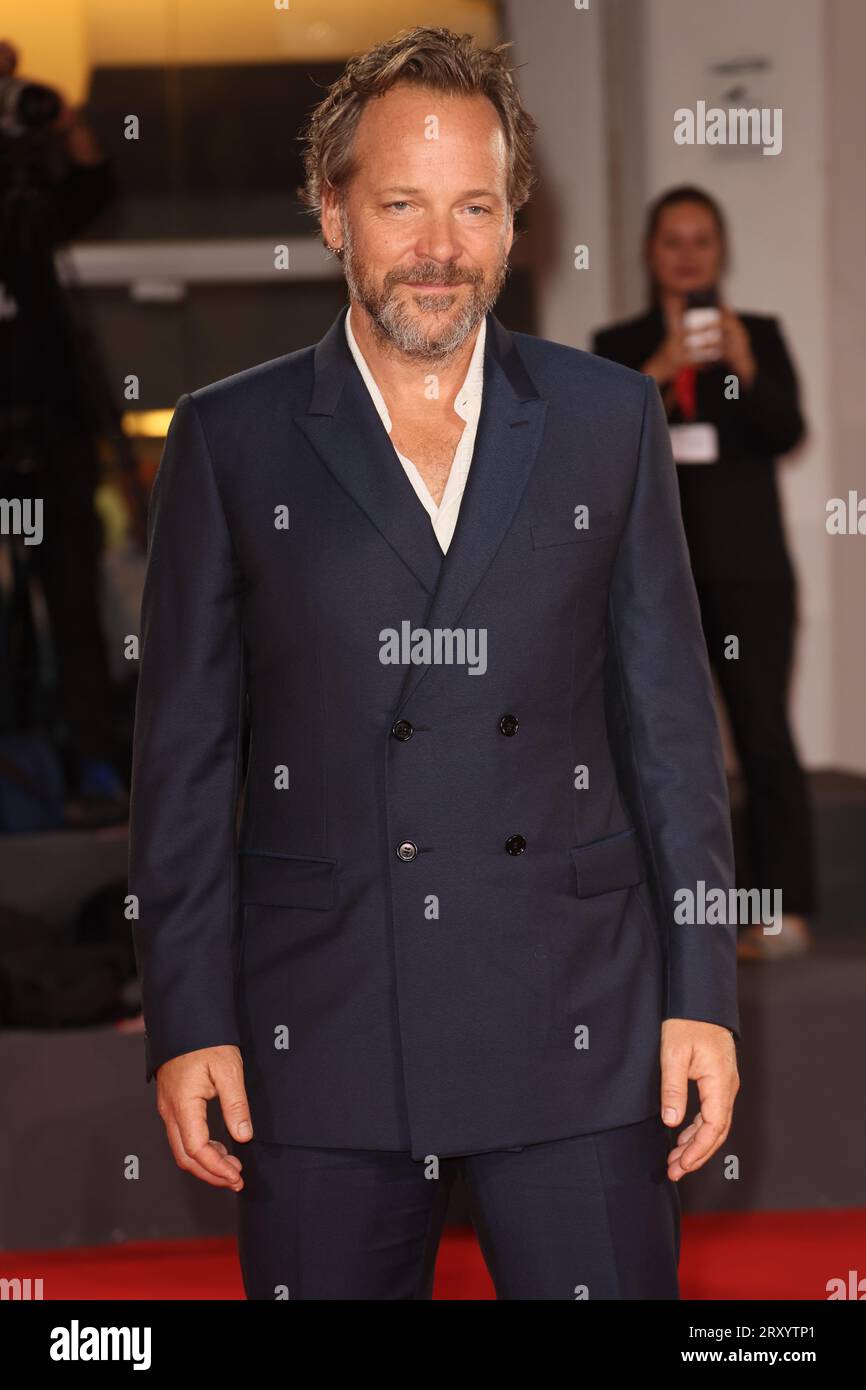 VENICE, ITALY - SEPTEMBER 08: Peter Sarsgaard attend a red carpet for ...