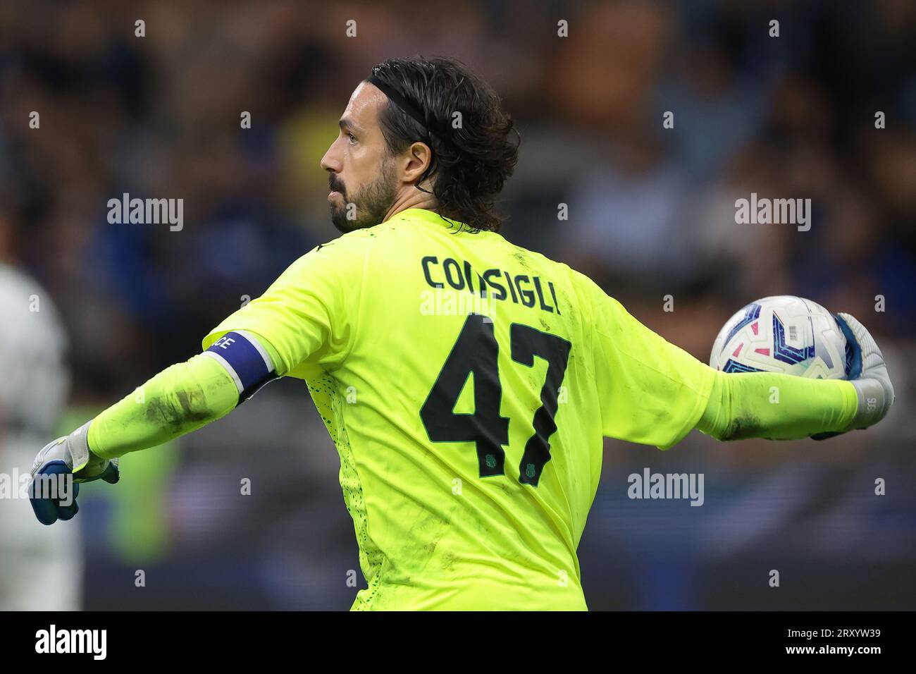 Andrea consigli of us sassuolo hi-res stock photography and images - Alamy