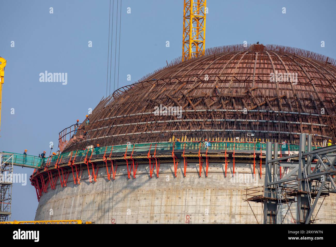 Construction of the Rooppur Nuclear Power Plant, a 2.4 GWe nuclear power plant in Bangladesh ...