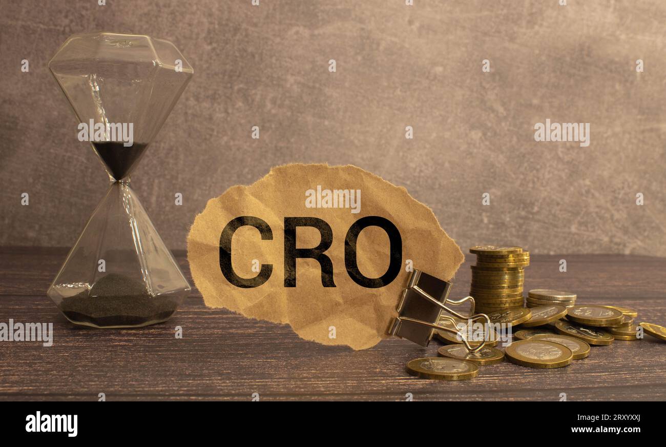 There Is Wood Cube With The Word Cro It Is An Abbreviation For