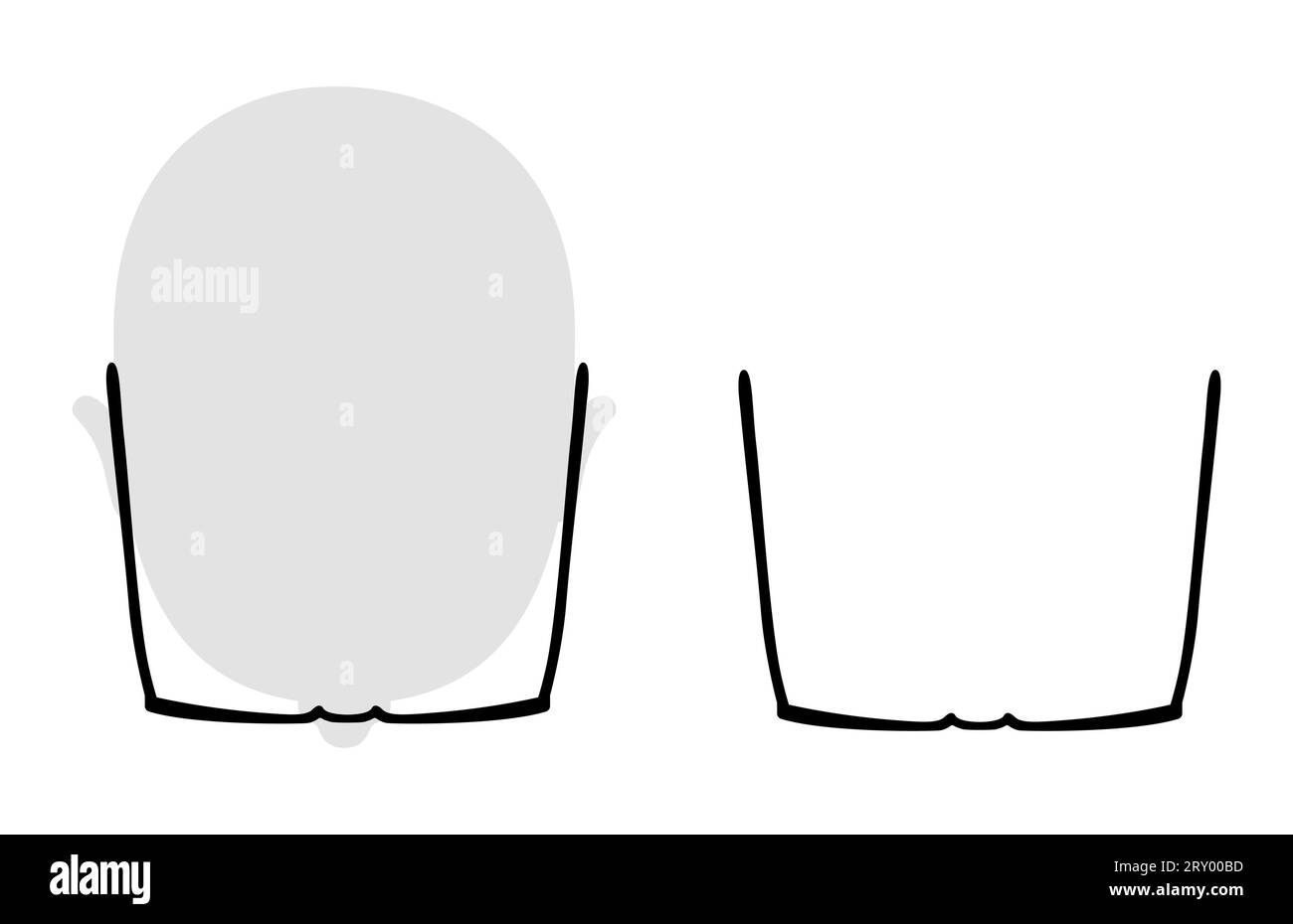 Right glasses temple fitting on human head Eye frame glasses fashion ...