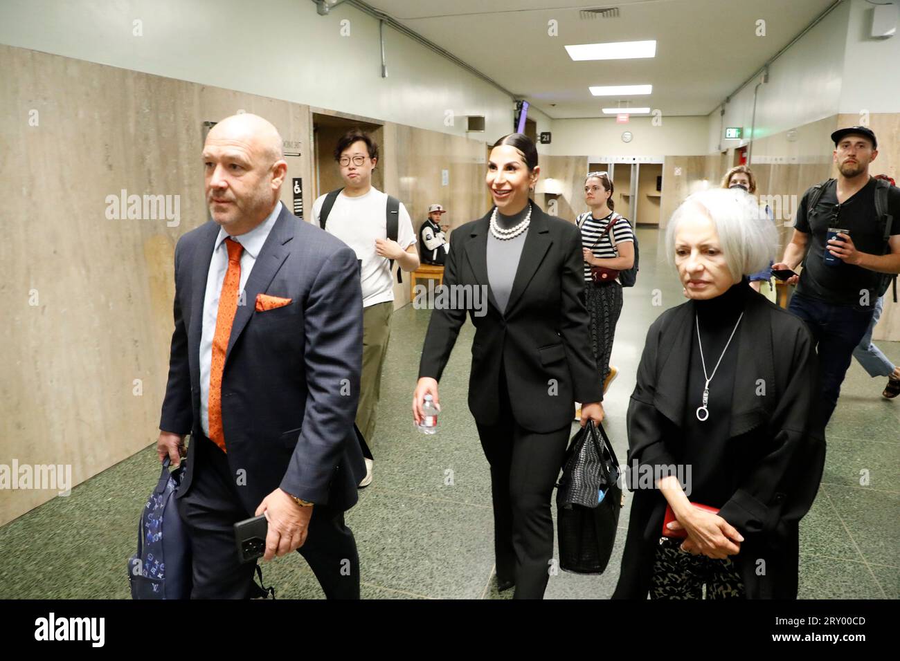 August 15, 2023, San Francisco, California, USA: Mahnaz Momeni, mother ...