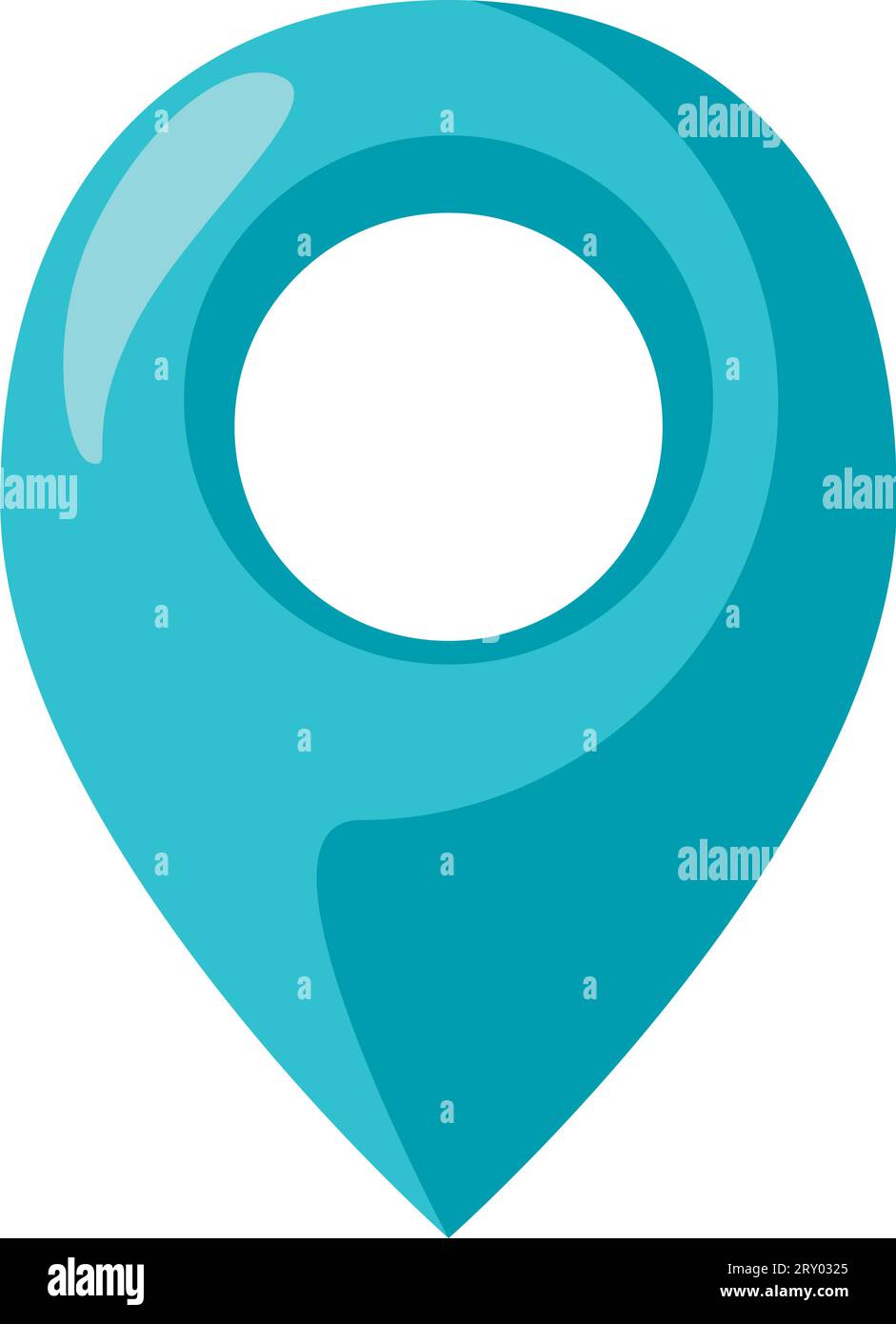 pin location icon Stock Vector Image & Art - Alamy