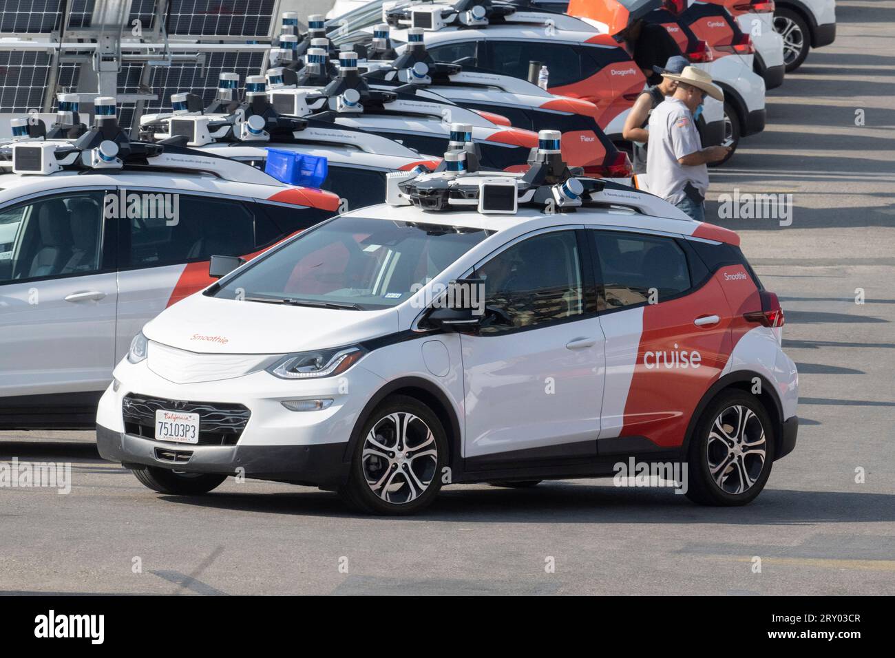 Autonomous ride hailing unit hi-res stock photography and images - Alamy