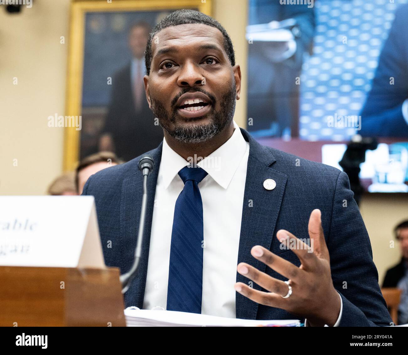 Michael Regan, Administrator of the Environmental Protection Agency ...