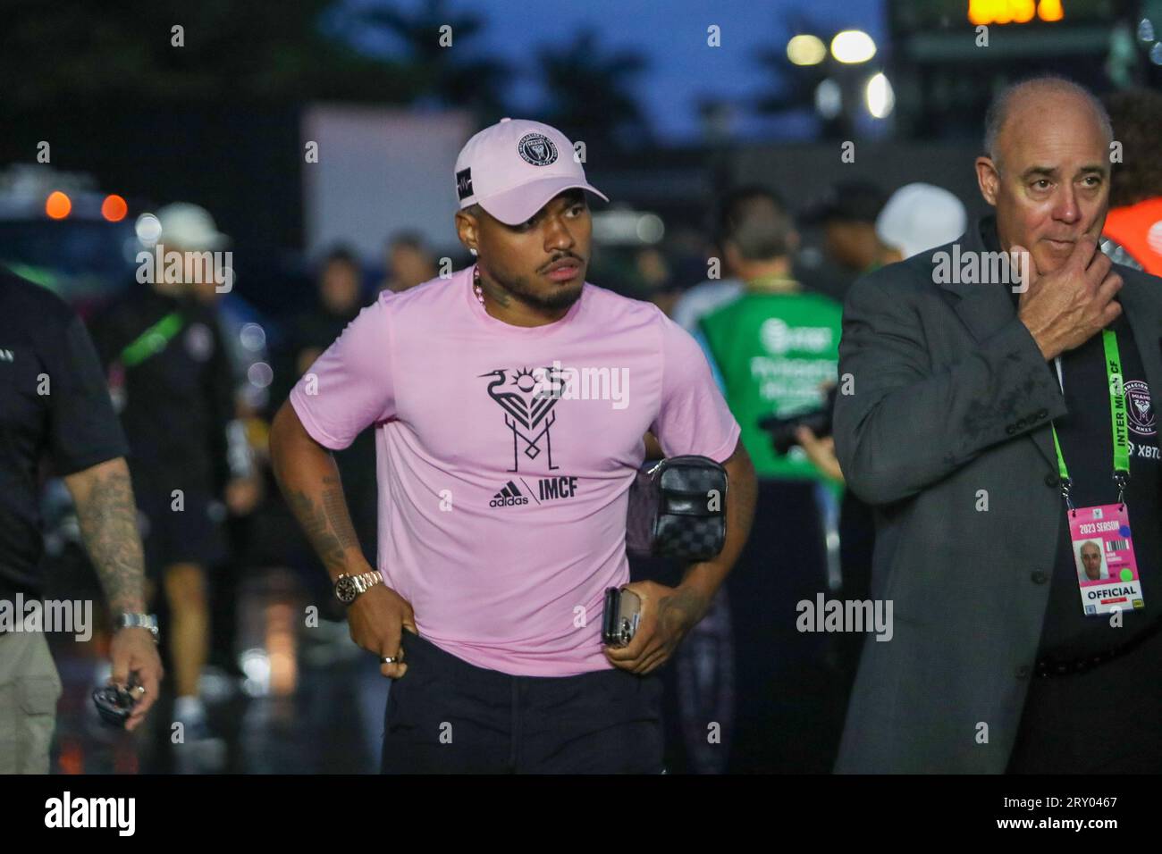 Fort Lauderdale, USA, 27th, September, 2023 Josef Martinez arriving ...