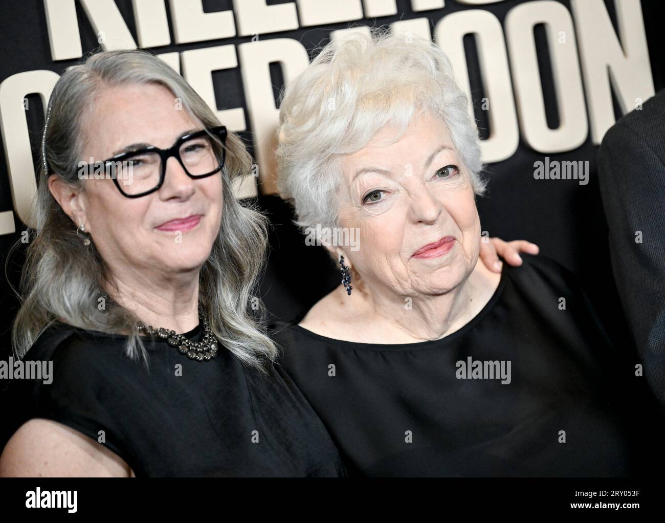 Thelma Schoonmaker, right, and Ellen Lewis attend the Apple Original ...
