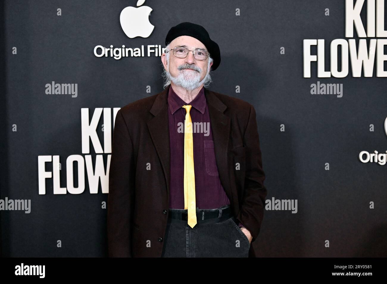 Mark Ulano attends the Apple Original Film premiere of "Killers of the ...