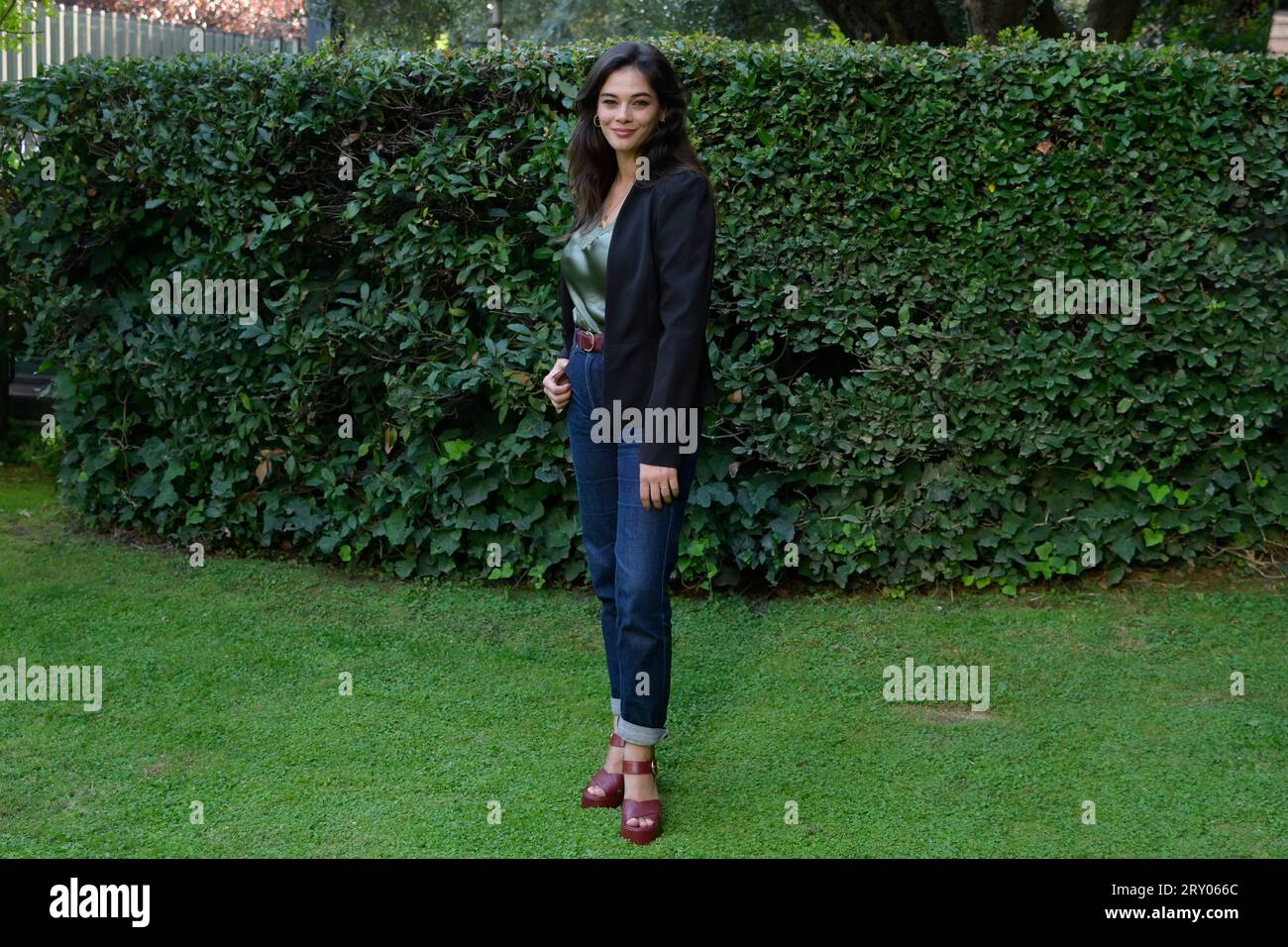 Neva Leoni attends the photocall of second season of Rai series Cuori2 ...