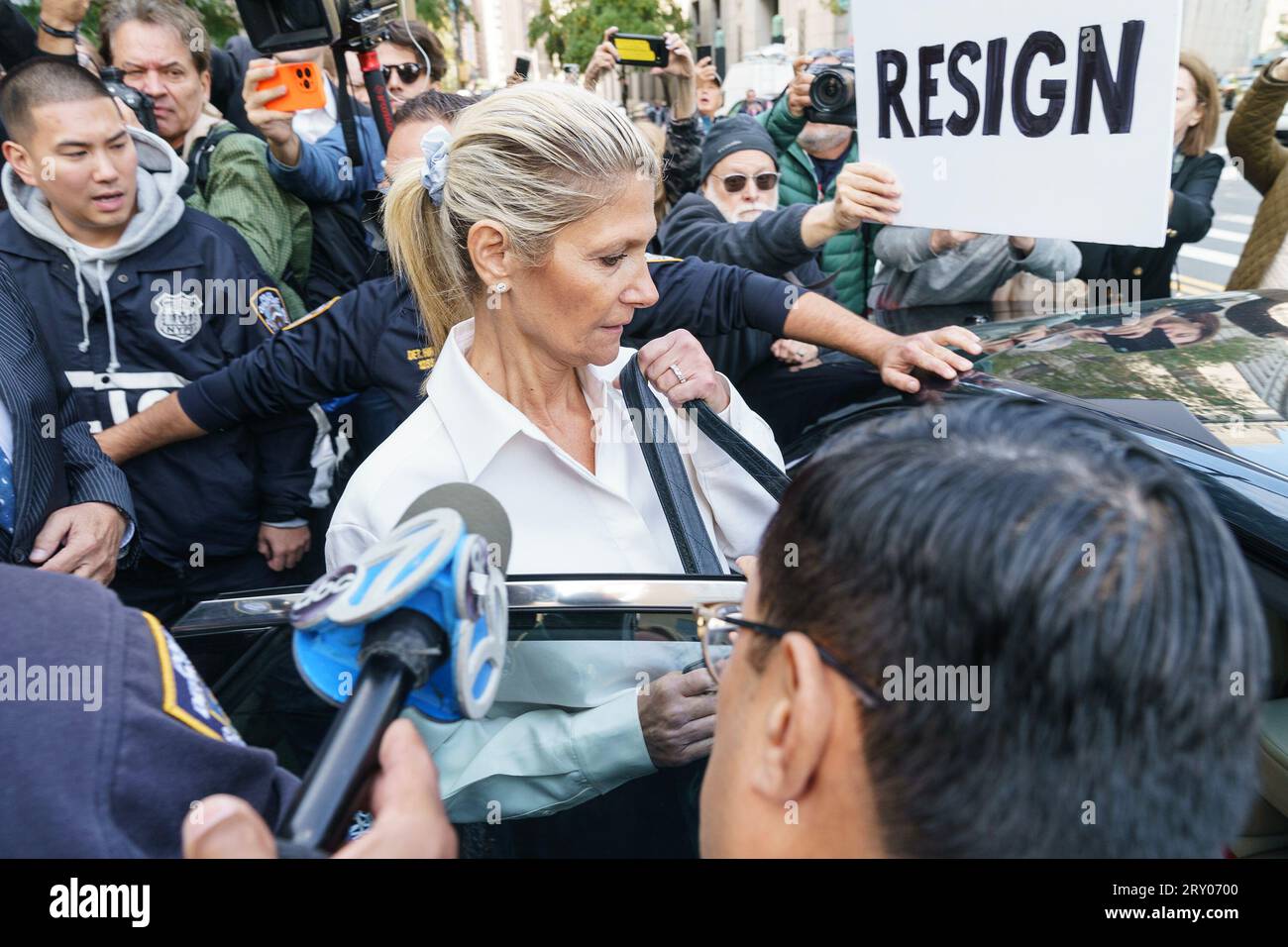 September 27, 2023, New York, New York, United States: Nadine Arslanian ...