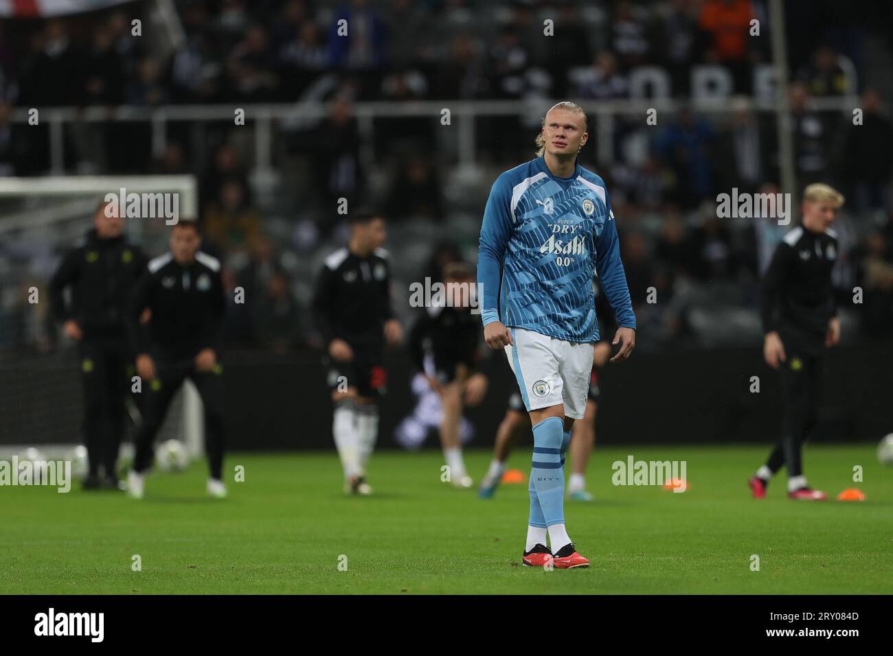 Manchester City Erling Haland during the Carabao Cup Third Round match ...