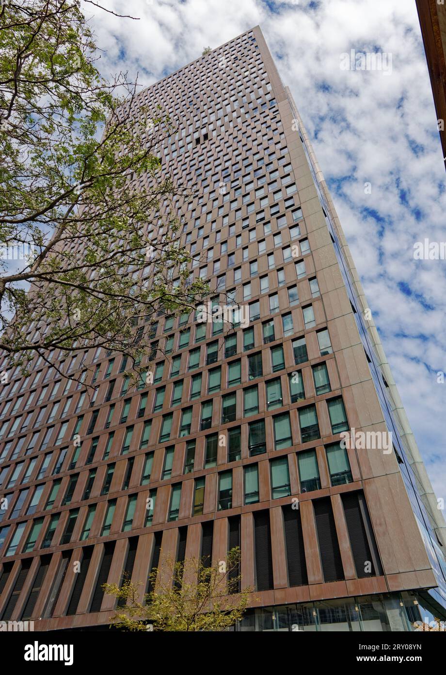 The Copper is a pair of canted copper-clad residential towers in ...
