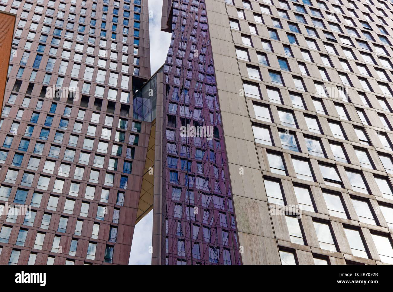 The Copper is a pair of canted copper-clad residential towers in ...